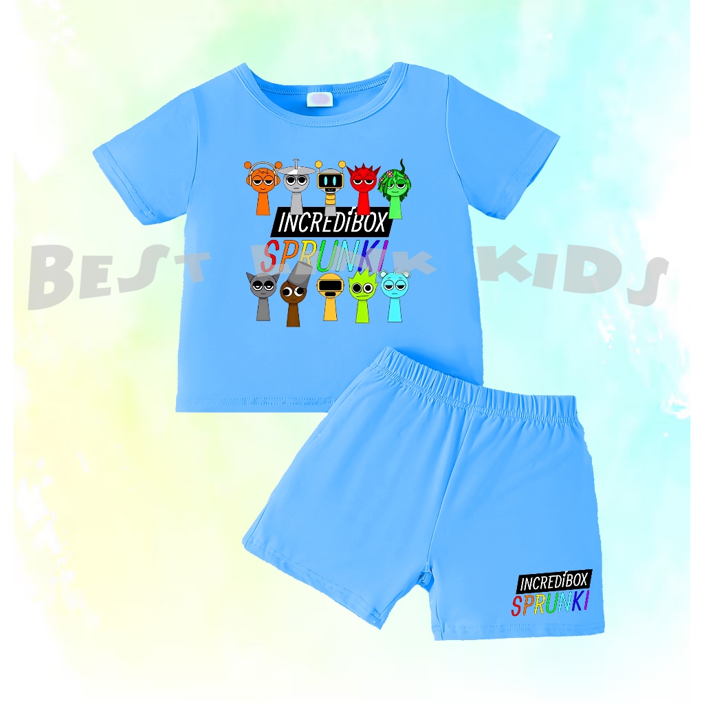 Sprunki Incredibox Children's T-shirt Costume Characters Free Name ...