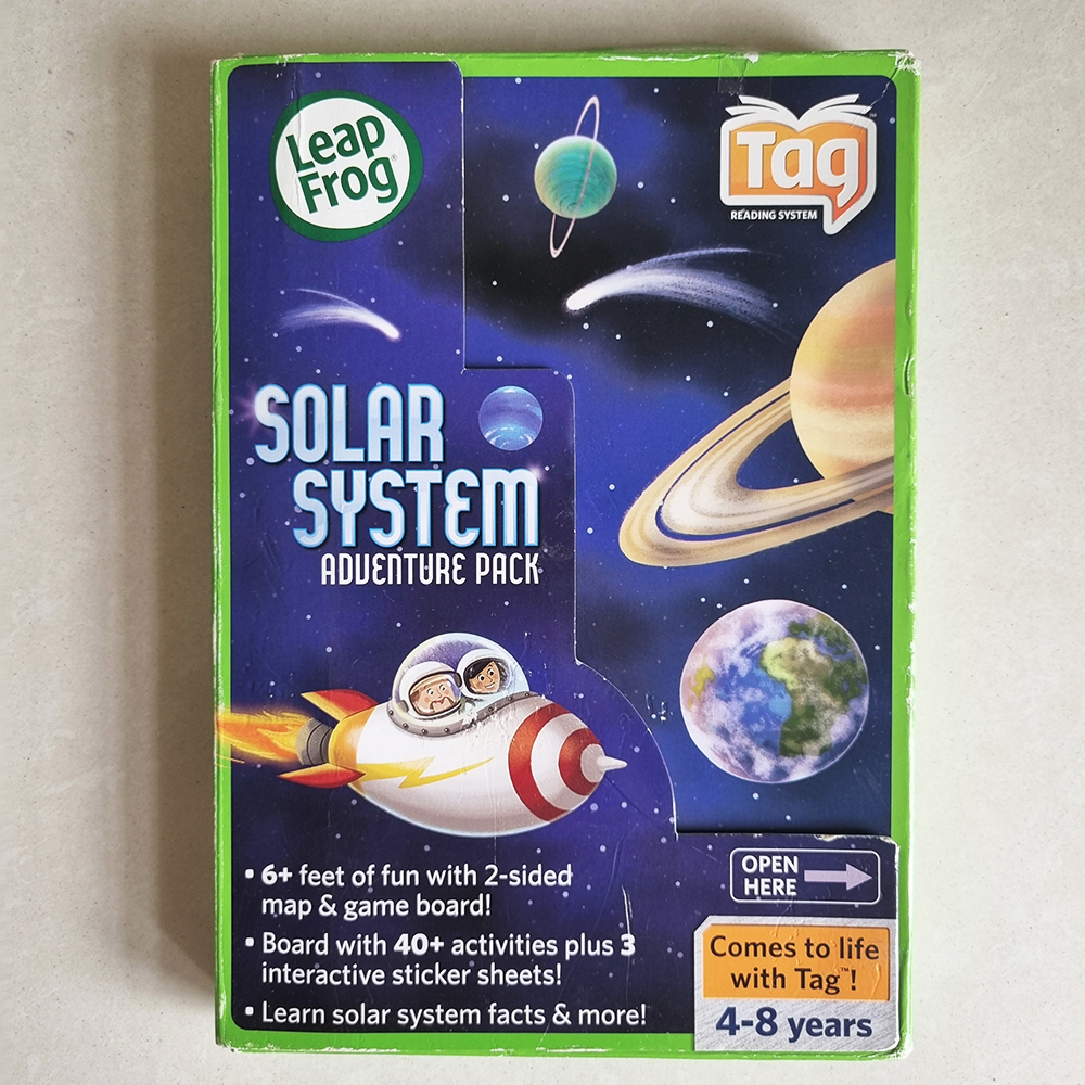 Preloved BOOK LEAP FROG SOLAR SYSTEM ADVENTURE PACK TAG READING SYSTEM ...