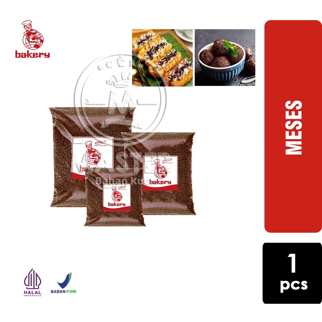 Meses Chocolate Bakery Lagie Meises Chocolate Sprinkle [1 pcs] | Shopee ...