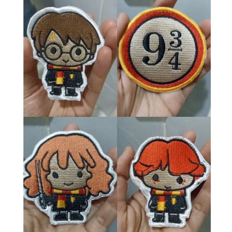 Harry Potter character embroidered patch | Shopee Philippines