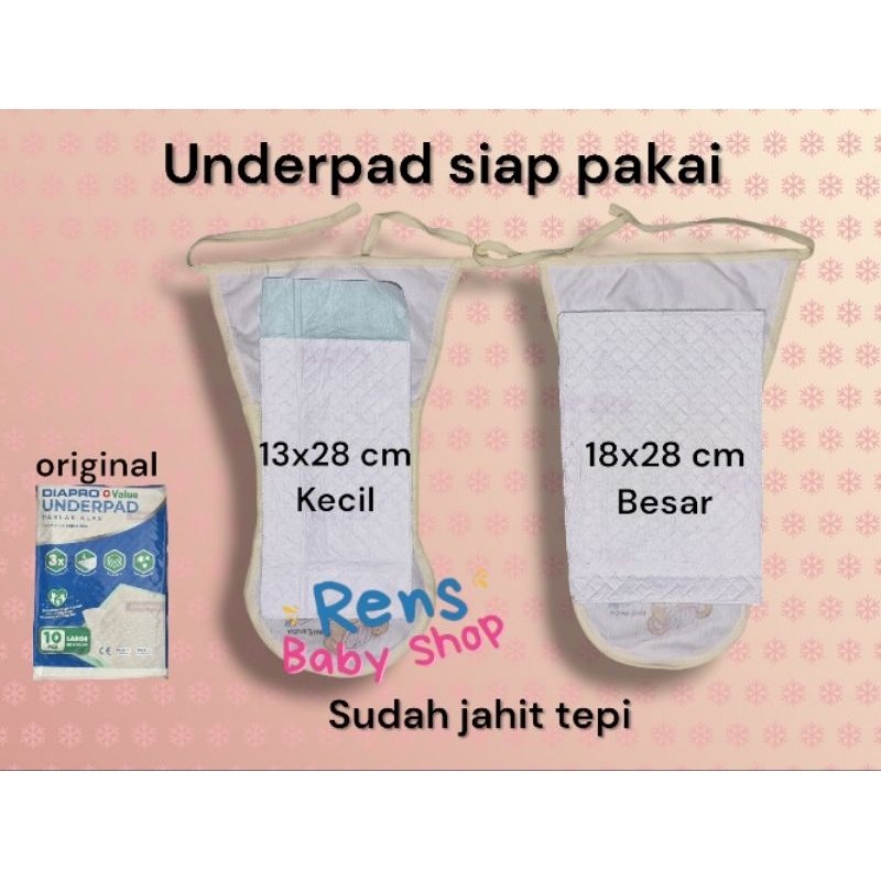 10 sheets of Diapro Underpad gel for newborn baby cloth diaper wetting ...