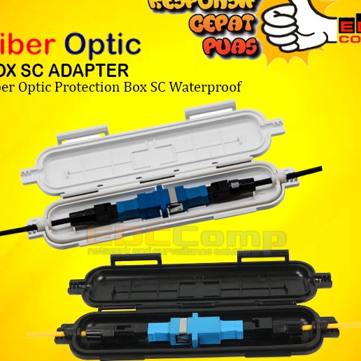 KP8 Fiber Optic Protection BOX Adapter Wateroof Protective Box | Shopee ...