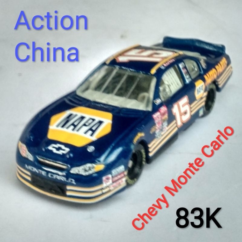 Diecast Mini Scale 64 Nascar Action Racing Car Chevrolet Chevy Monte ...
