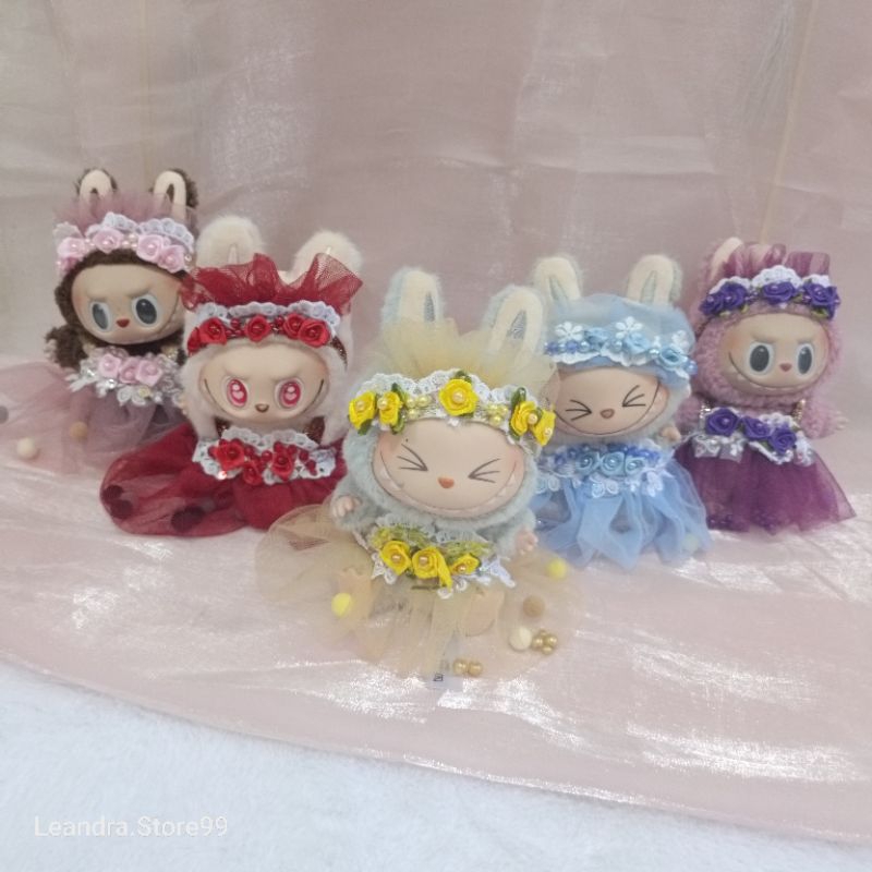 Labubu Garden Flower Series Outfit Dress for Labubu, Bao Ao, Lila Zoo ...