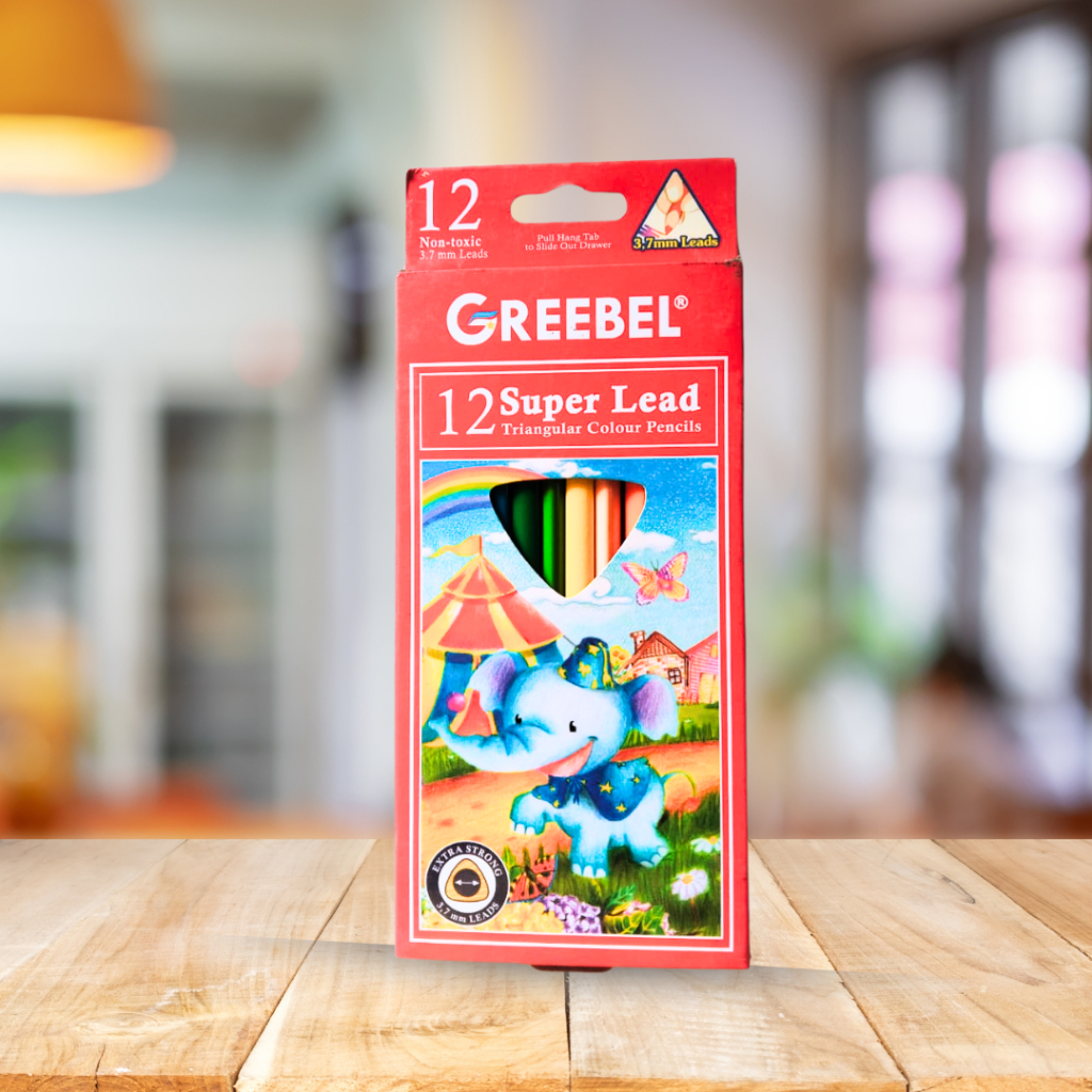 Greebel Colored Pencils 12 Colors Color Pencil / Triangular Classic ...