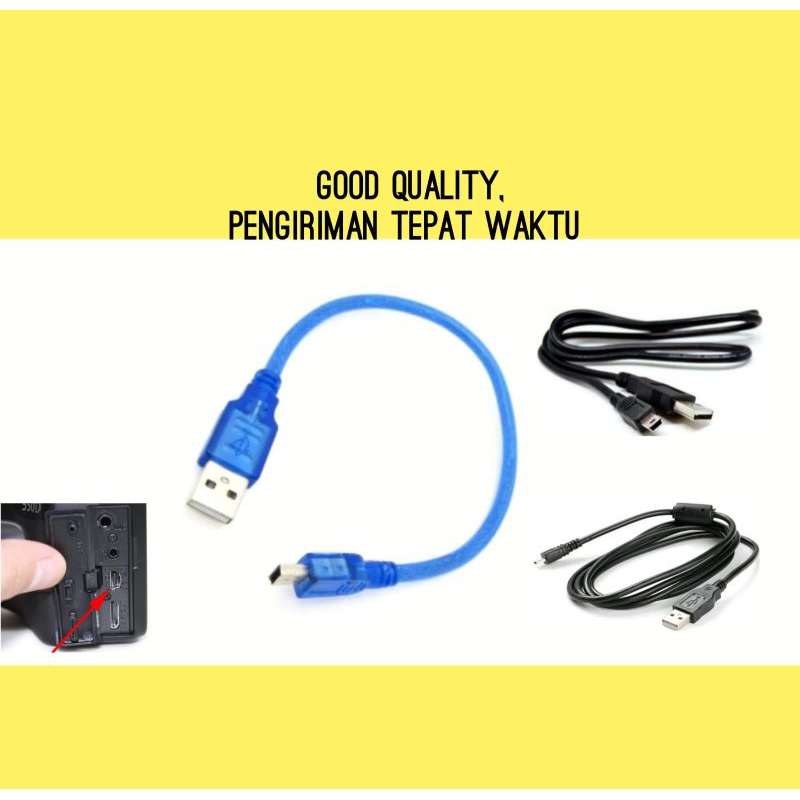 Canon 1000D 1100D 1200D 1300D 1500D 2000D 3000D 4000D Plug Cable ...