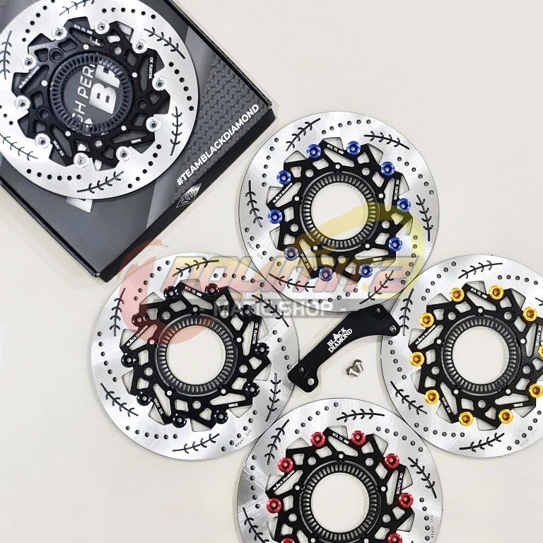 Black Diamond 02 Disc Brake Front Disc Floating Sensor 260mm Honda PCX ...