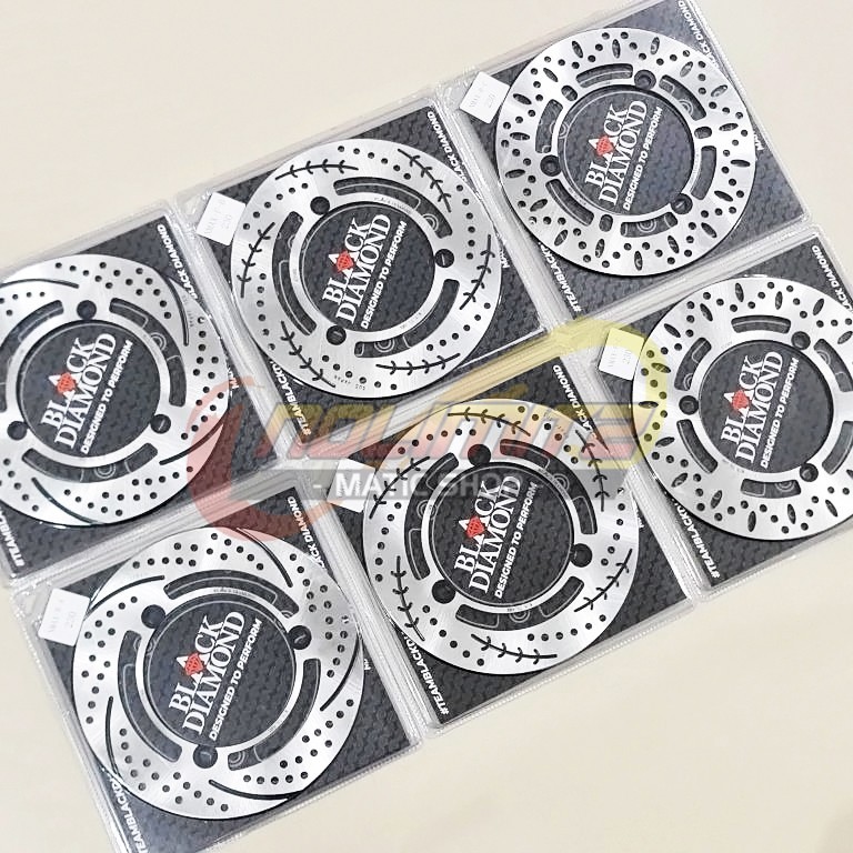 Disc Brake Black Diamond Standard Front Rear Disc Brake 230mm Yamaha ...