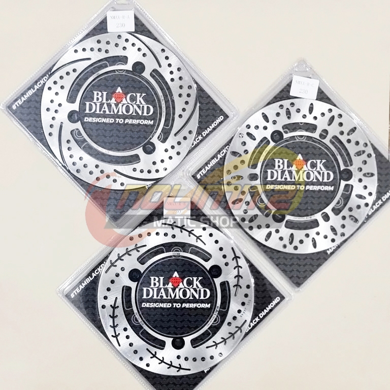 Disc Brake Standard 230mm Yamaha NMAX Rear Black Diamond Disc Brake ...