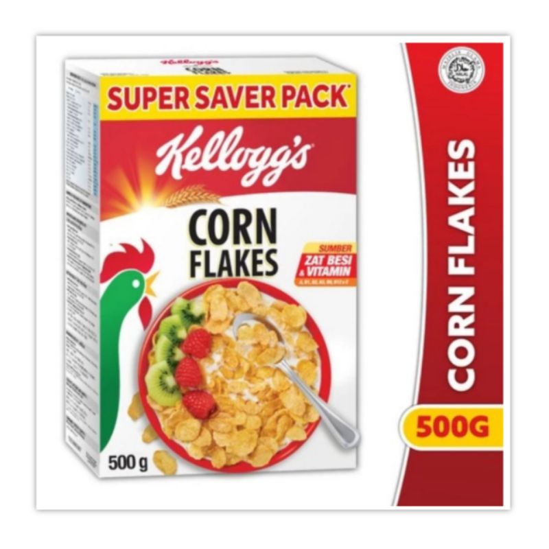 Kelloggs Kellogg's Corn Flakes 500 gr Cereal Cereal | Shopee Philippines