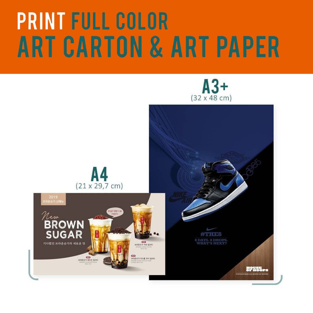 Print Quality 150gsm A4 Art Paper Flyer Brochures | Shopee Philippines
