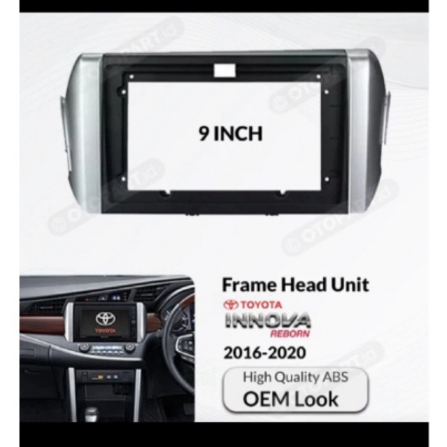 Innova reborn 9 inch android headunit frame list | Shopee Philippines