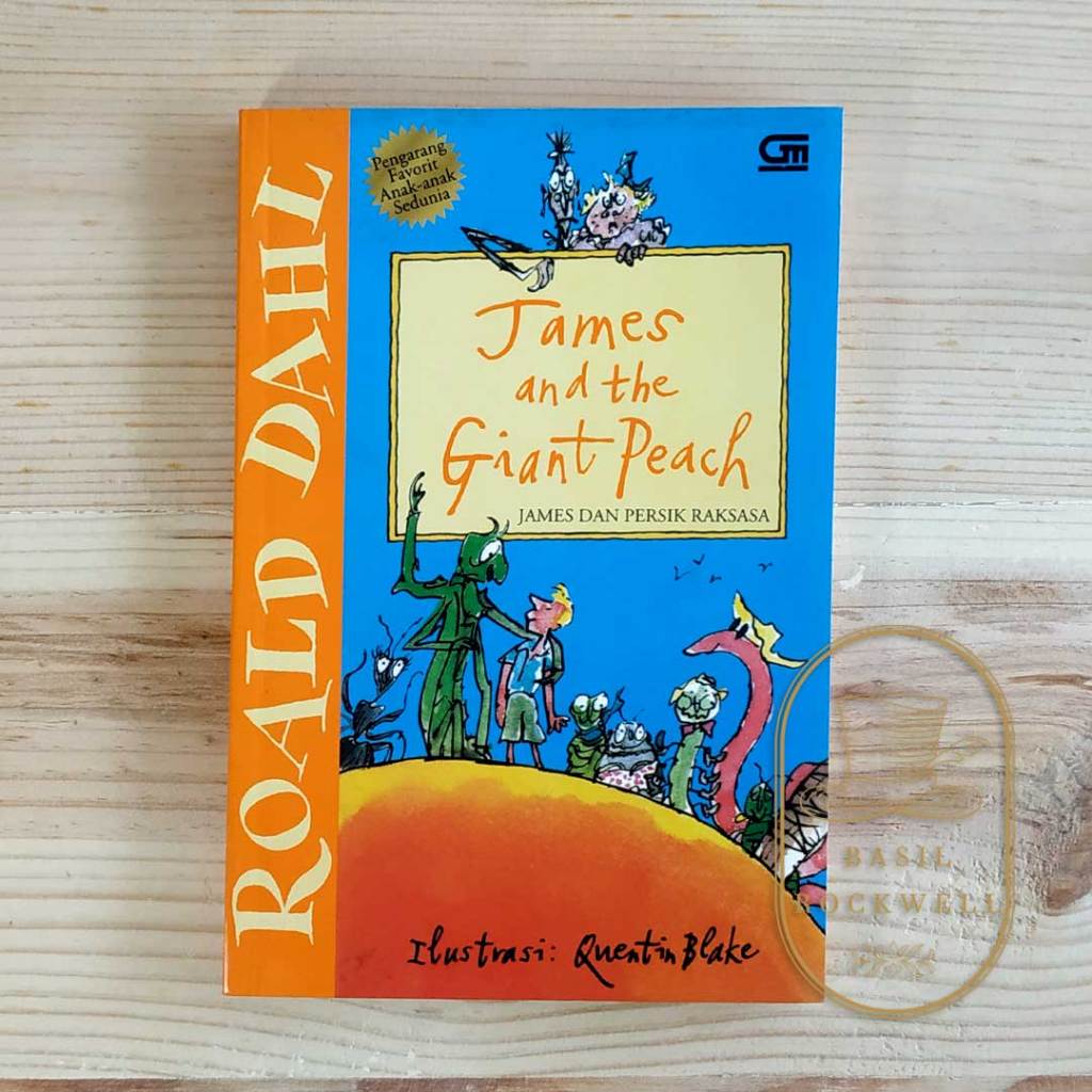James and the Giant Peach Roald Dahl James and the Giant Peach | Shopee ...