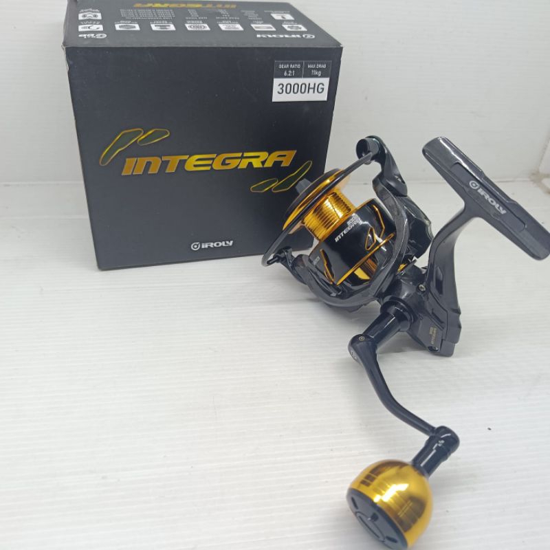 Reel Iroly Integra HG 2000/3000/4000/6000 Power Handle | Shopee Philippines