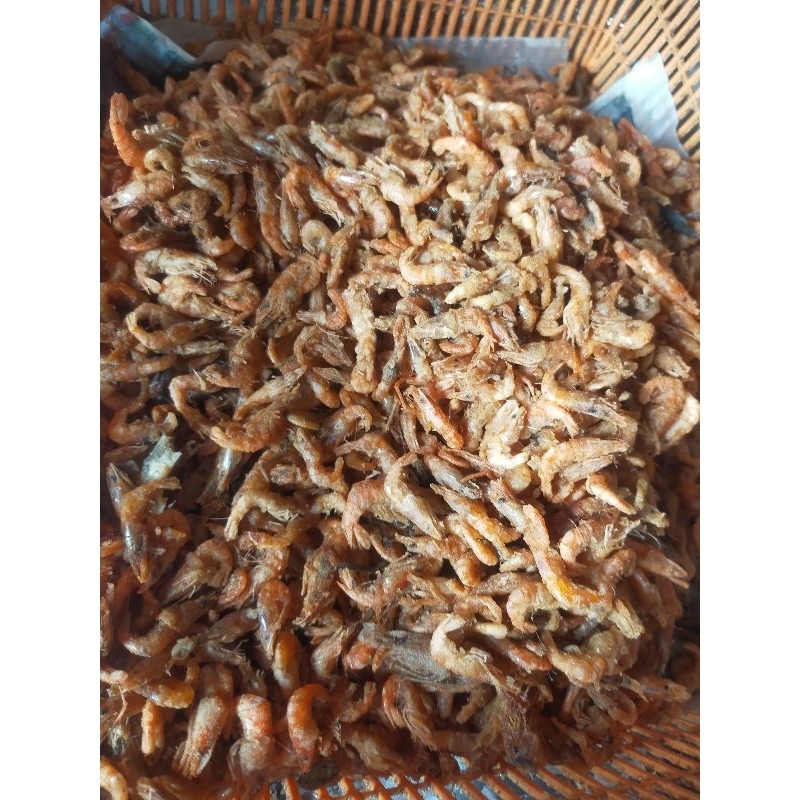 Crispy FRIED SHRIMP 250 GRAMS FRESHWATER SHRIMP SUNGAI SHRIMP | Shopee ...