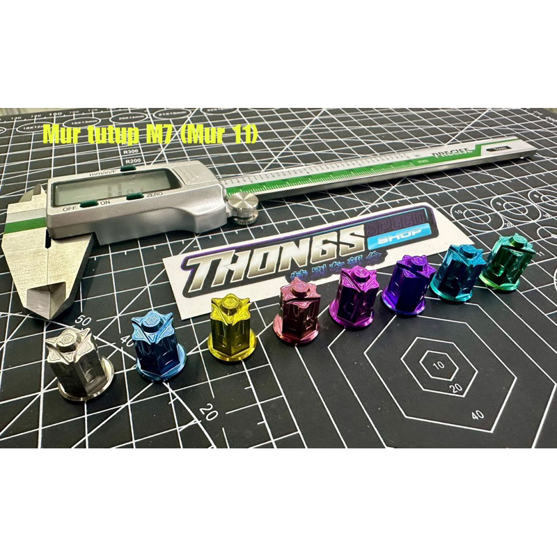 M7 Titanium Gr5 Cap Nut | Shopee Philippines