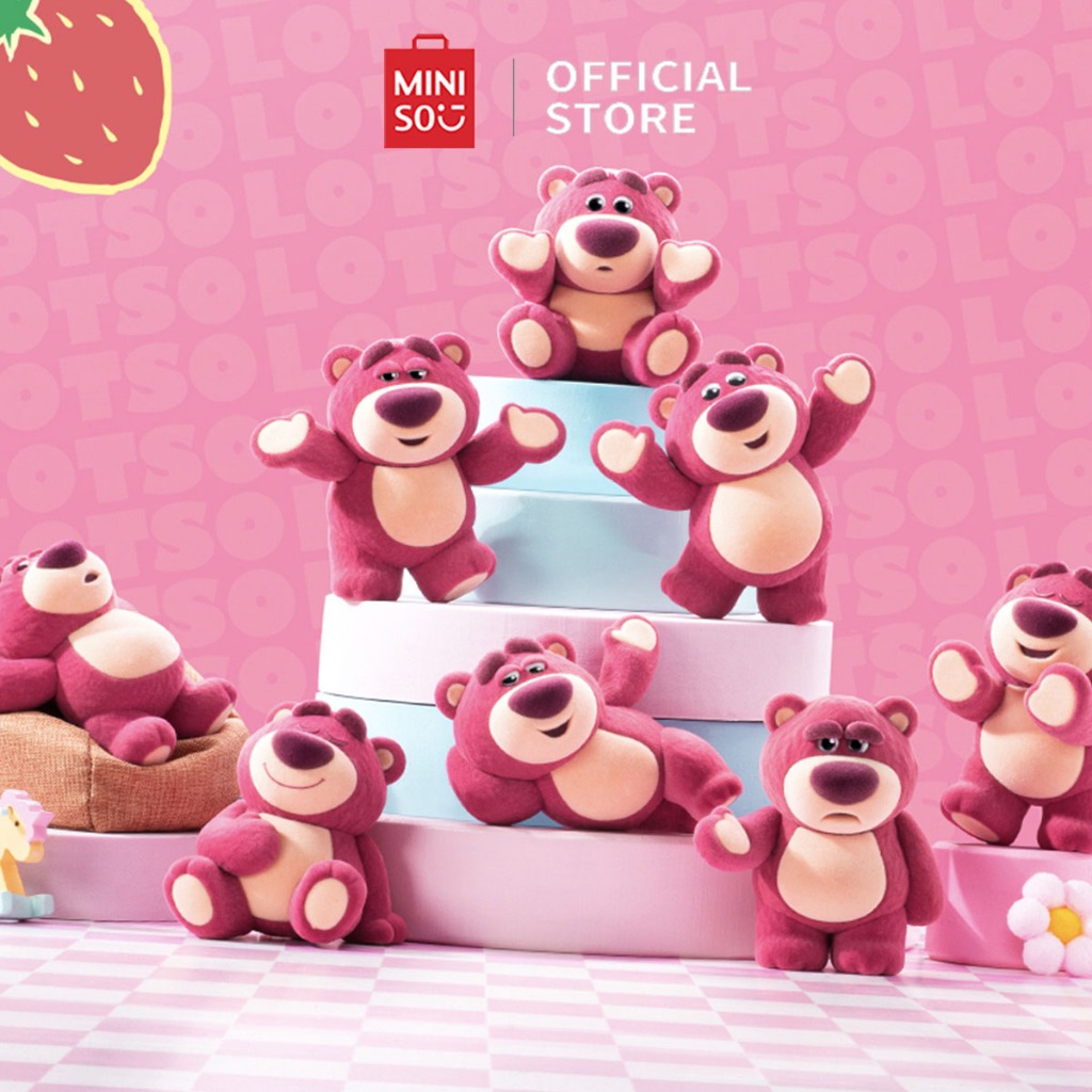 Miniso x IDN Lotso It's Me Blind Box Disney Lotso Surprise Box ...