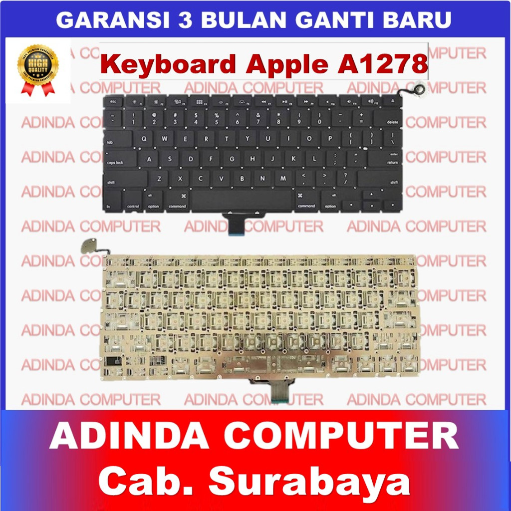 Apple Macbook Pro A1278 13 A1322 A1331 MD101 MD102 Keyboard | Shopee ...