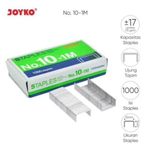 Joyko Fill Staples No.10-1M - JOYKO Stapler Fill No. 10-1m / Joyko ...