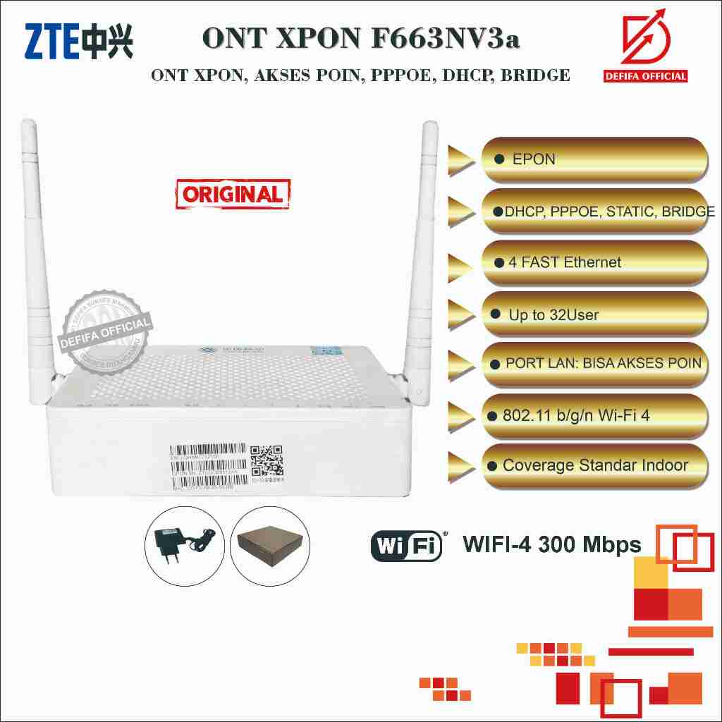 ZTE ZXHN FTTH ONT ONU F663NV3a XPON WIFI Wireless Modem | Shopee ...
