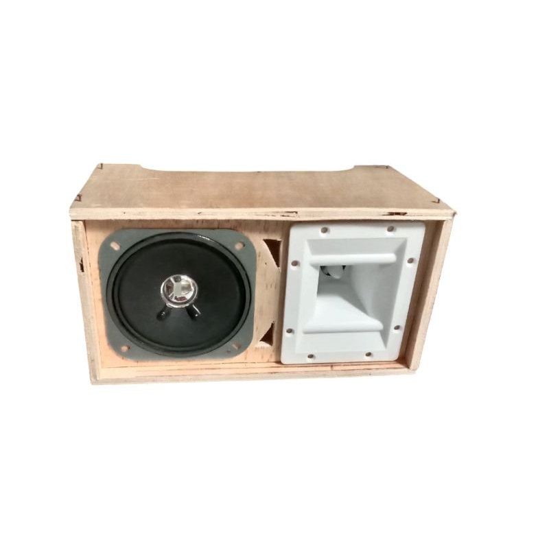 Box Line Array 4 inch - Speaker ACR 4 inch - Tweeter Audax JD 65 - Raw ...
