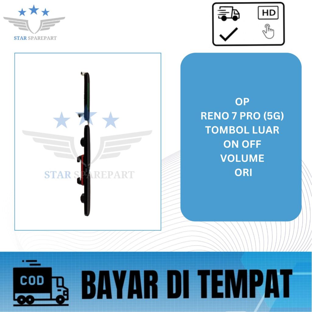 TOMBOL OUTER BUTTON KEYPAD ON OFF + VOLUME OP RENO 7 PRO (5G) | Shopee ...