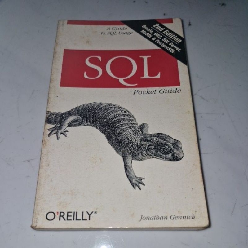 Sql Pocket Guide A Guide To Sql Usage Oreilly Jonathan Gennick 