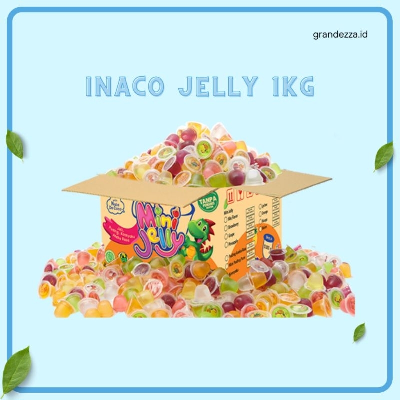 Jelly Inaco Bulk Packaging 1kg (65pcs) | Shopee Philippines