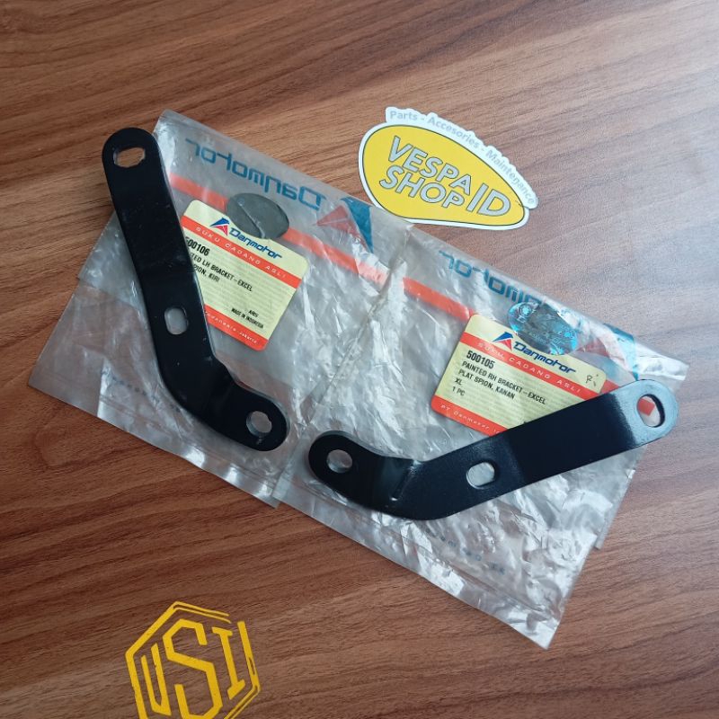 Original Danmotor Vespa Excel Xl Rear View Mirror Bracket Mount ...