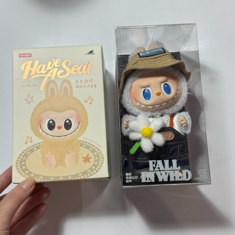 Original GANCIT 100% POP MART THE MONSTERS - Have a Seat v2 Vinyl Plush ...