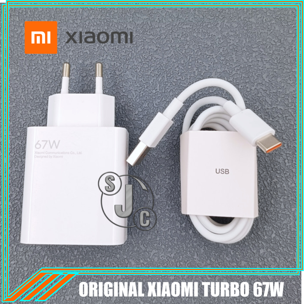 Xiaomi Charger redmi Charger poco 67w Max Charger Original Turbo Charge ...