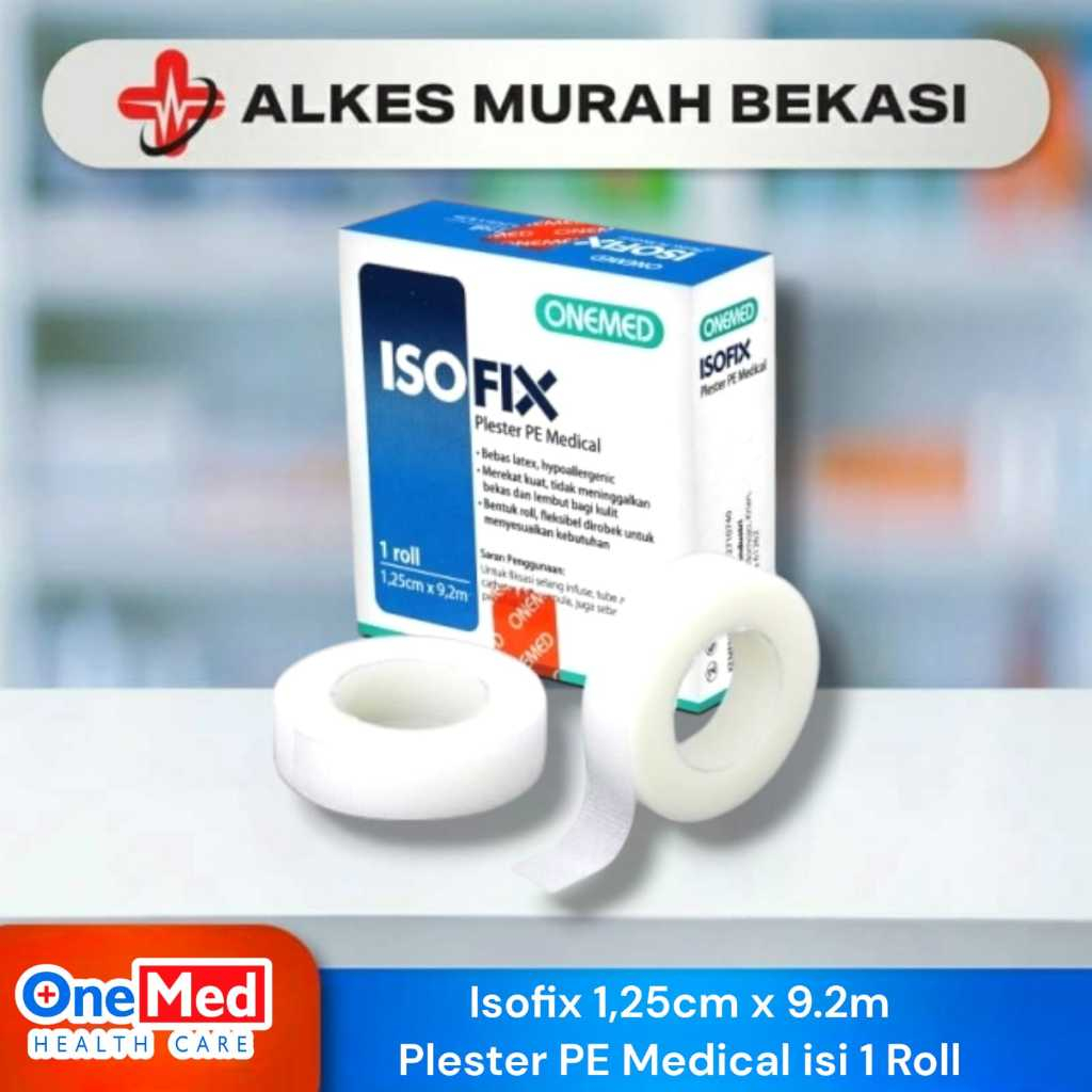 ISOFIX 1.25cm x 9.2m PE Medical Plaster Per Roll | Shopee Philippines