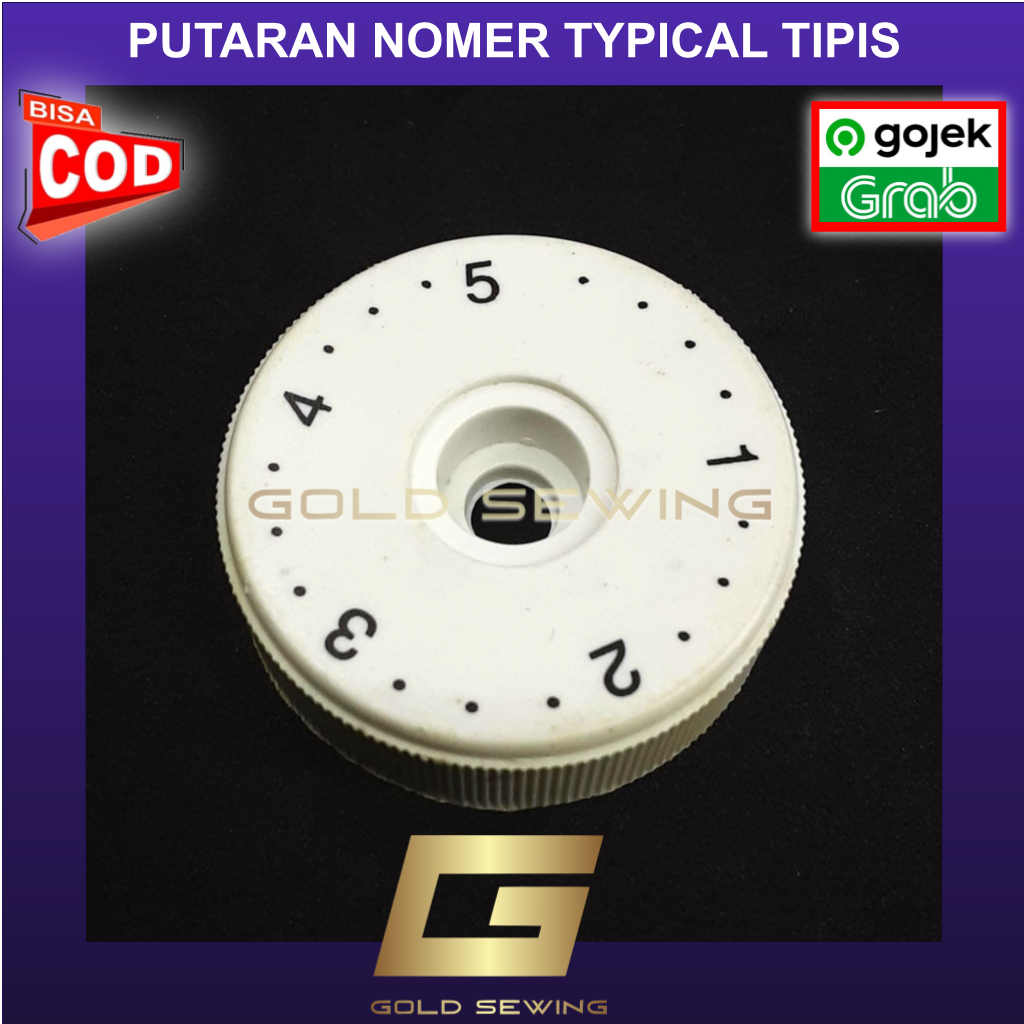 MESIN Feed Dial Round Stitch Length / Thin Typical Industrial Sewing ...