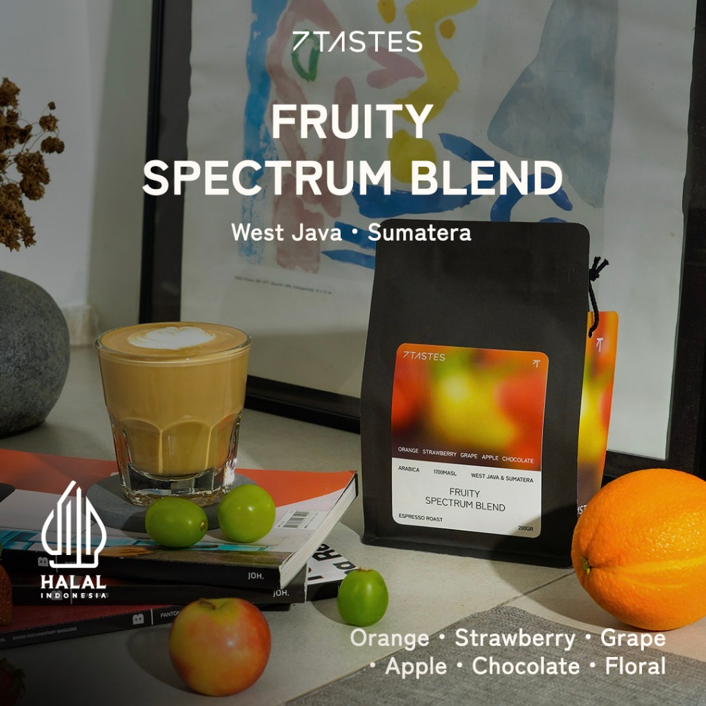 Fruity Spectrum Blend Arabica Coffee 7 Tastes - Arabica Coffee Beans ...