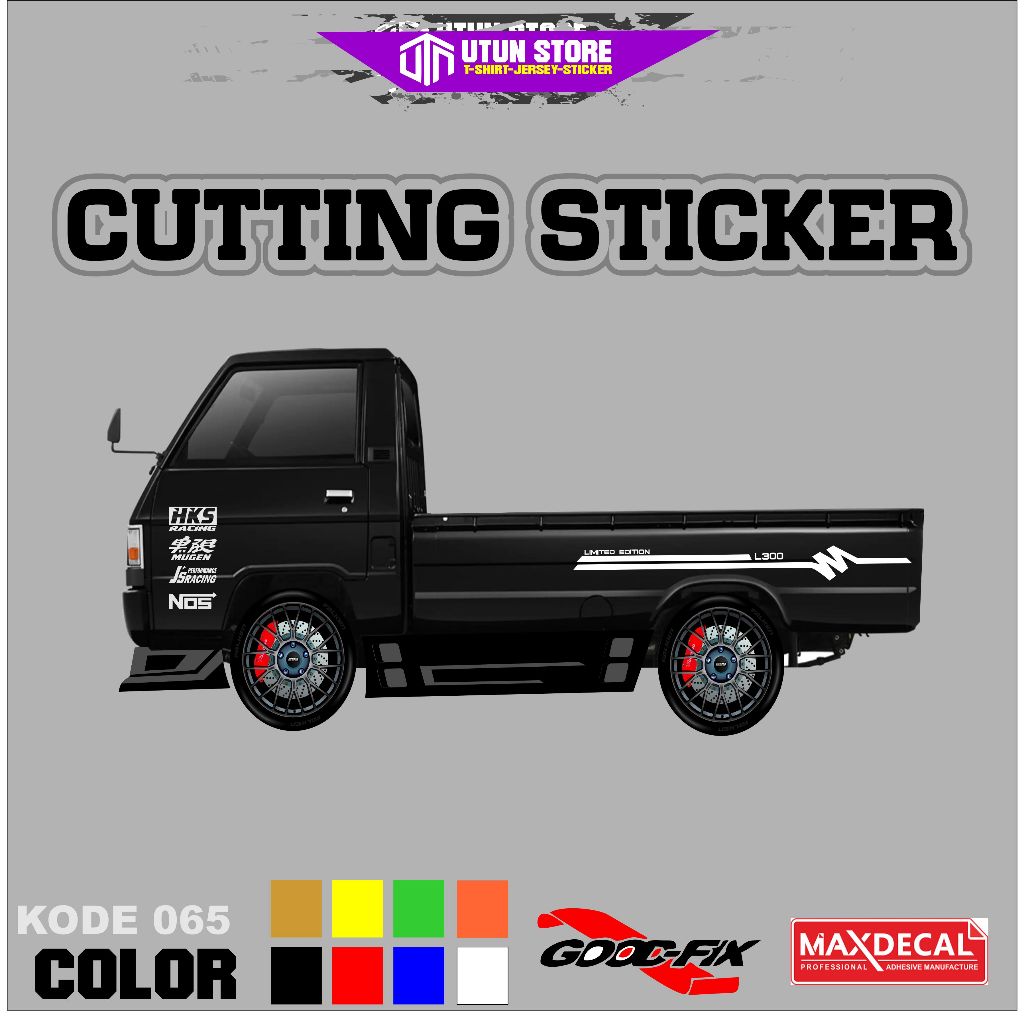 Goodfix - pickup car striping stickers L300 side striping cutting all ...