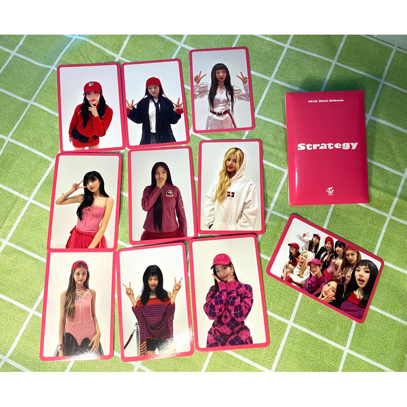 Official photocard pob album twice step 2 set strategy | Shopee Philippines