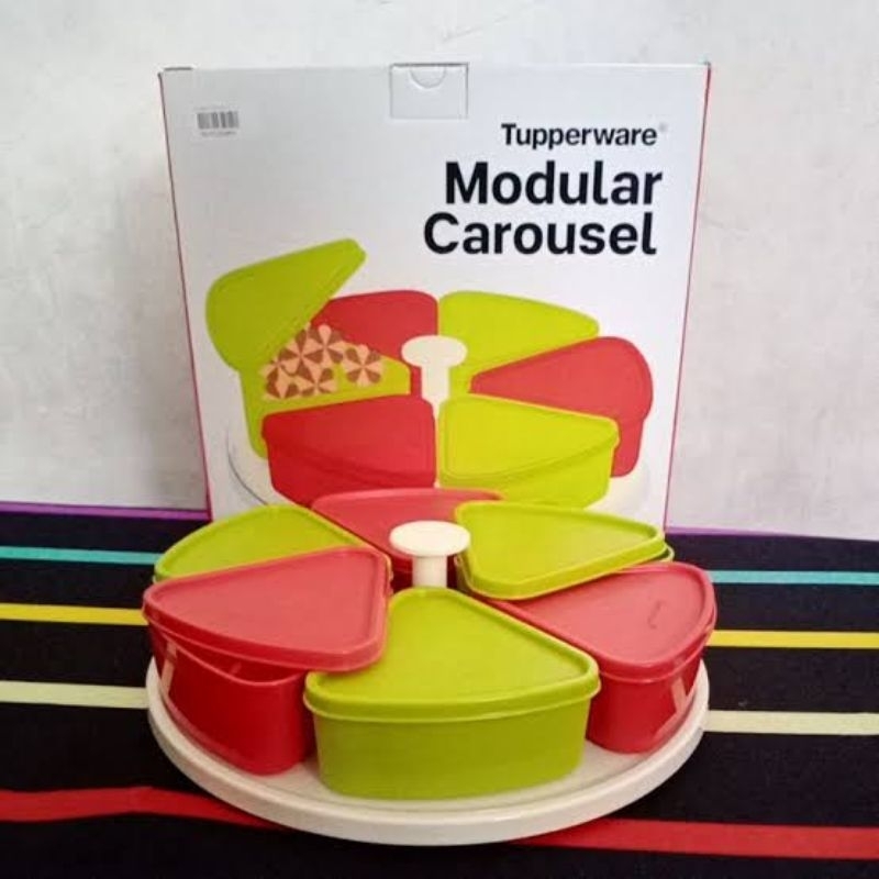 Tupperware Modular carousel rotary cake container | Shopee Philippines