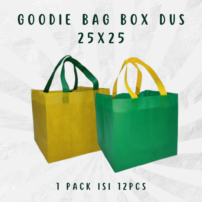 Goodiebag box box (1 pack contains 12 pcs) Rice box Bag / Handle box ...