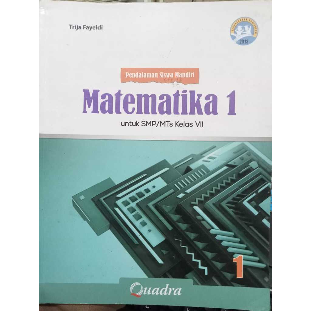 MATHEMATICS 1 FOR SMP/MTS CLASS VII | Shopee Philippines
