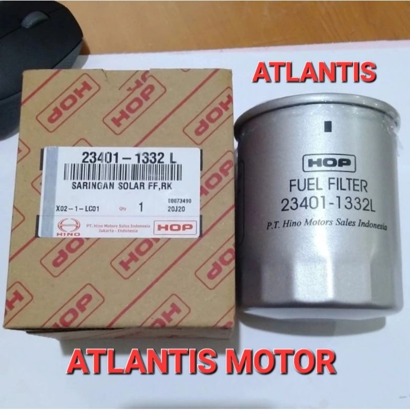Solar FILTER FUEL FILTER TOP FUEL FILTER HINO LOHAN FM260TI 260Ti 260Ti ...