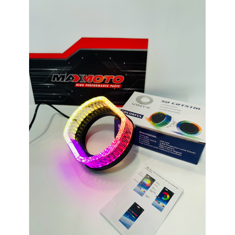 Shroud BILED 5D CRYSTAL VIETNAM RGB APP ANDROID/IOS 2.5in/3in VINYX ...
