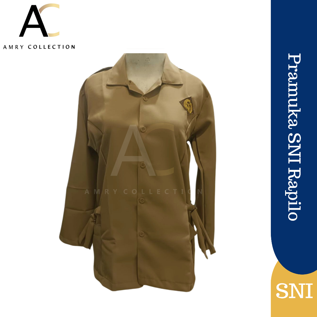 Sni Scout Clothes, Rapilo Material, Girls' Strap Jacket Model, Middle ...