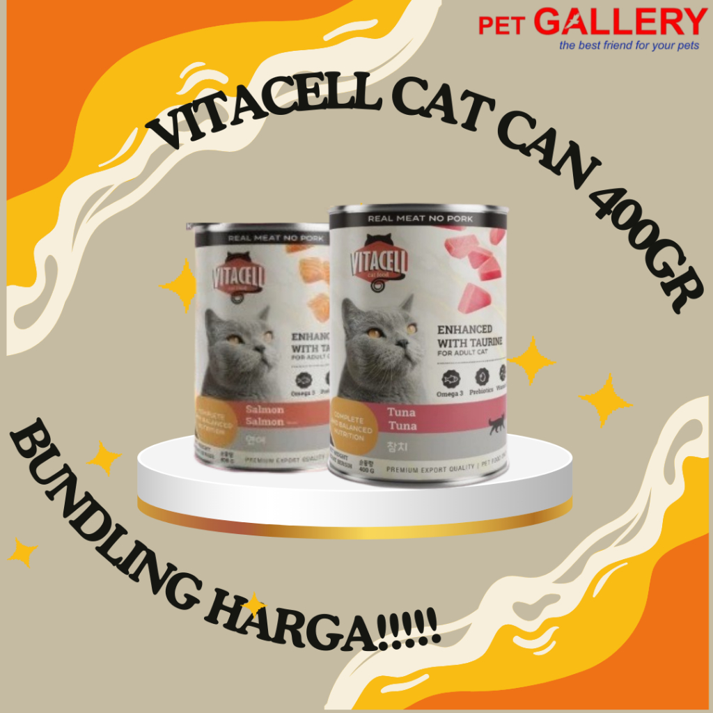 Vitacell ADULT CAT 400GR BUNDLING 10 PCS EXP 01/2025 READ DESCRIPTION ...