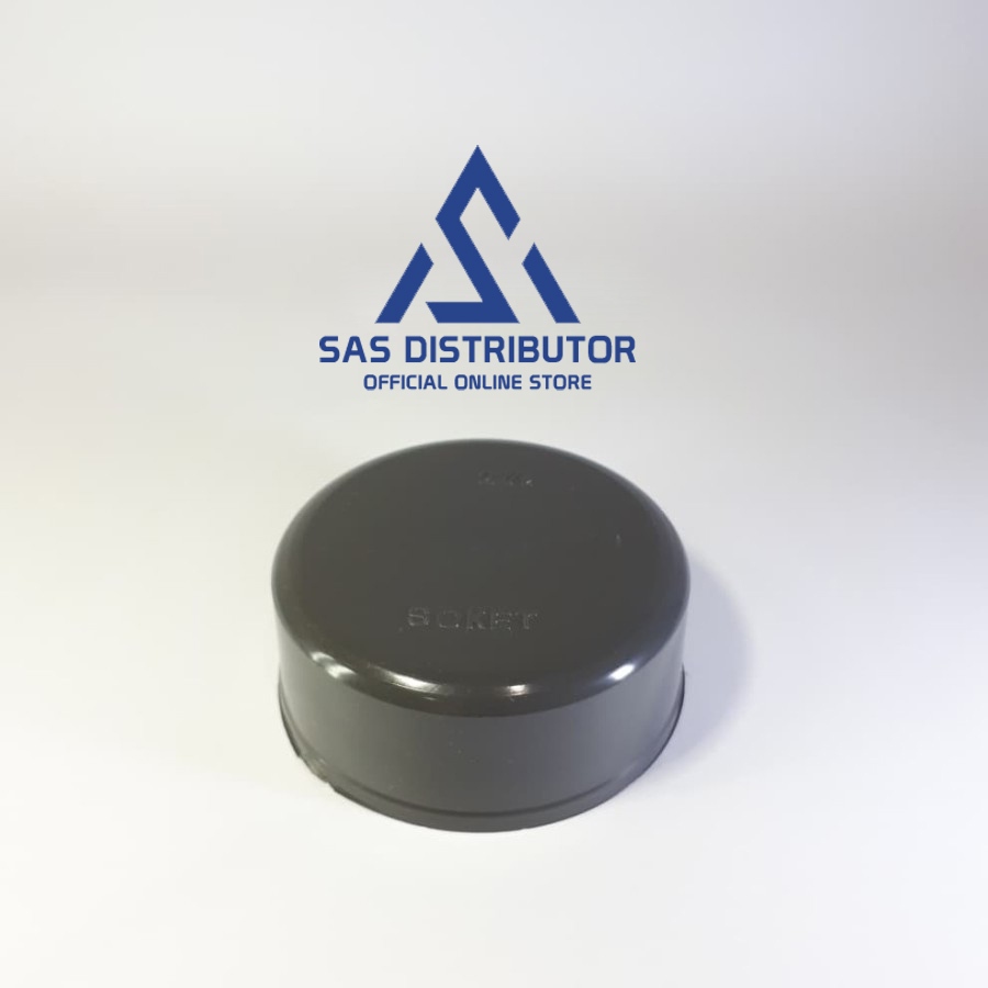 2 1/2" inch PVC Socket Cap | 2 1/2" inch D Pipe Cap | Cap 2.5" inch | 2 ...