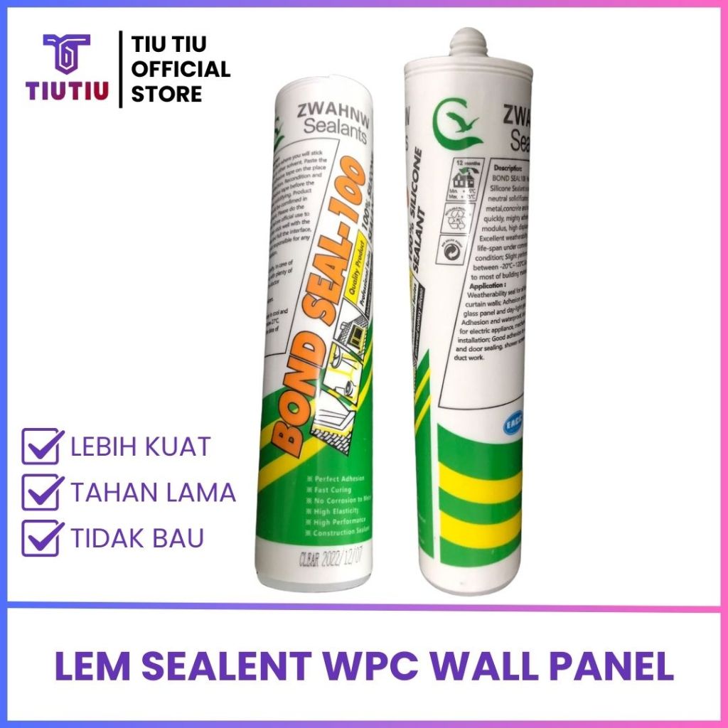 Adhesive Sealant Glue Wallpanel WPC wall panel woodpanel TIU TIU ...