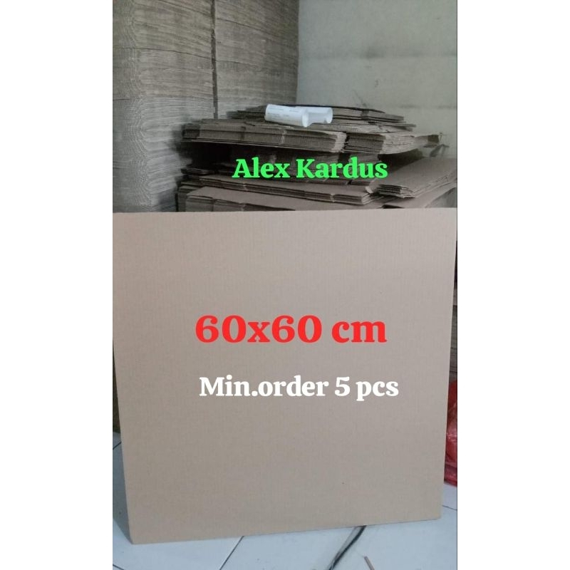 Cardboard Sheet 60x60 cm Single Wall (min.order 5 pcs) | Shopee Philippines