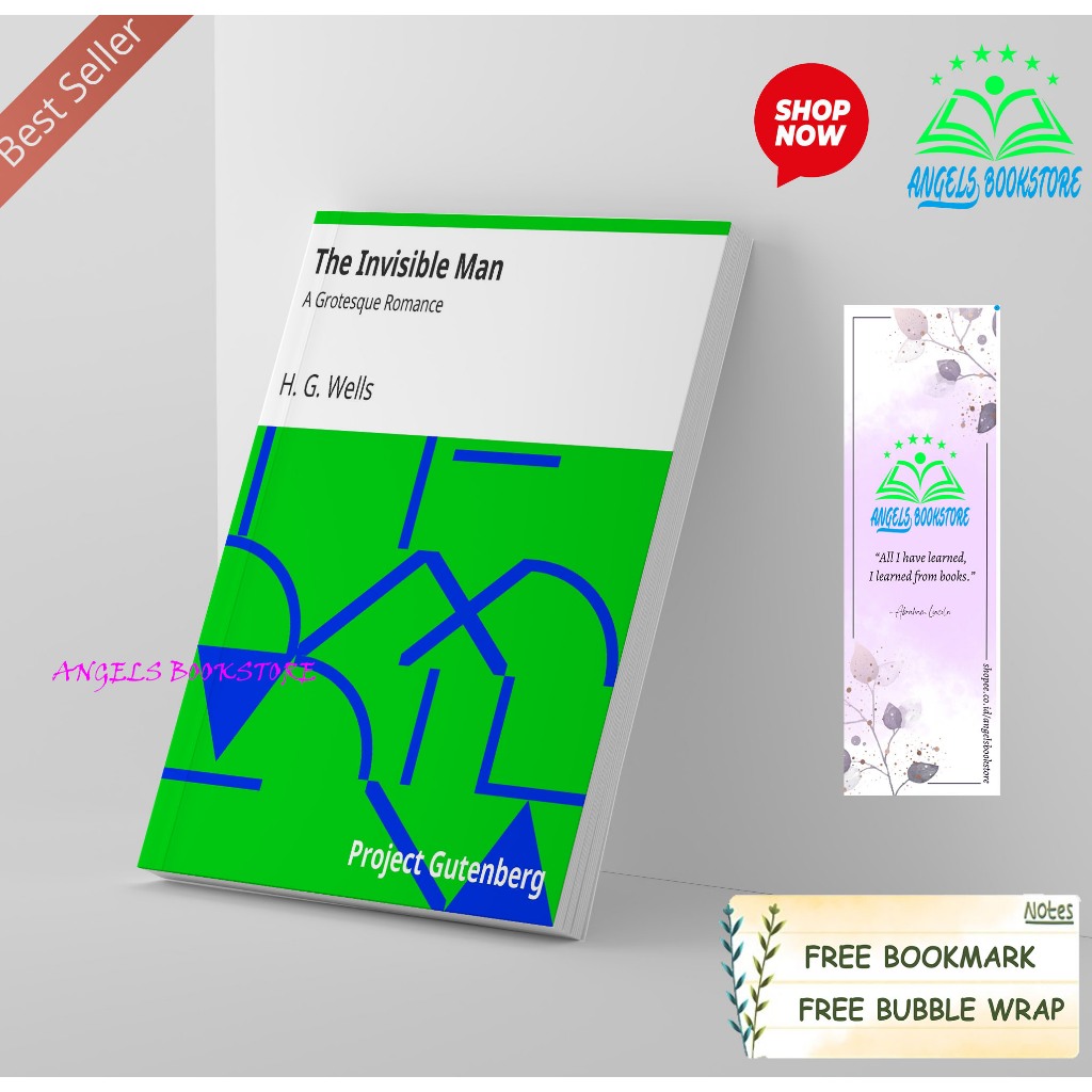 (ENGLISH) The Invisible Man by HG Wells | Shopee Philippines