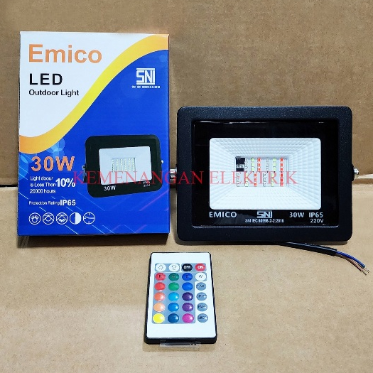 Emico LED SHOOTING SPOTLIGHT SMD 30 WATT RGB 30W 220V OUTDOOR ...