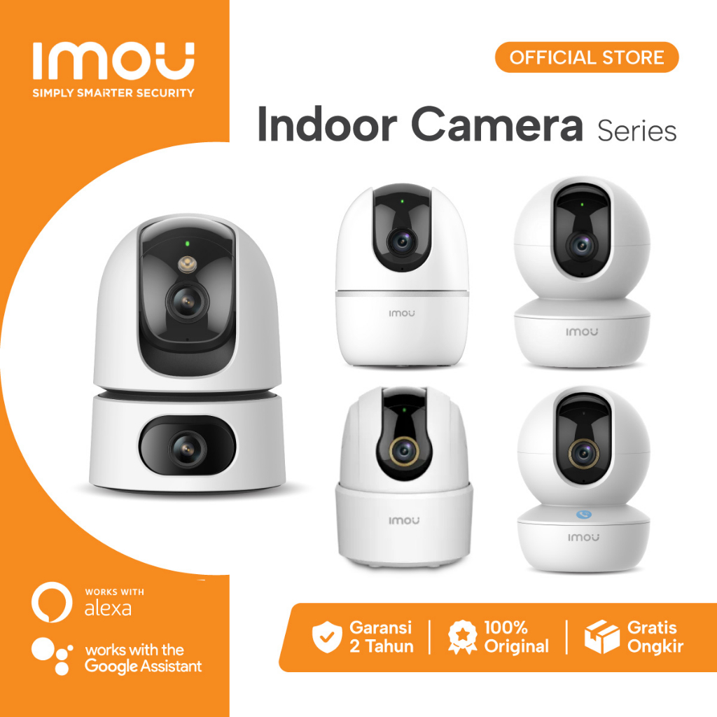 Imou Indoor Series DK2 Ranger A1 A2 S2 RC Ranger Dual Lens 6MP Smart Wi ...
