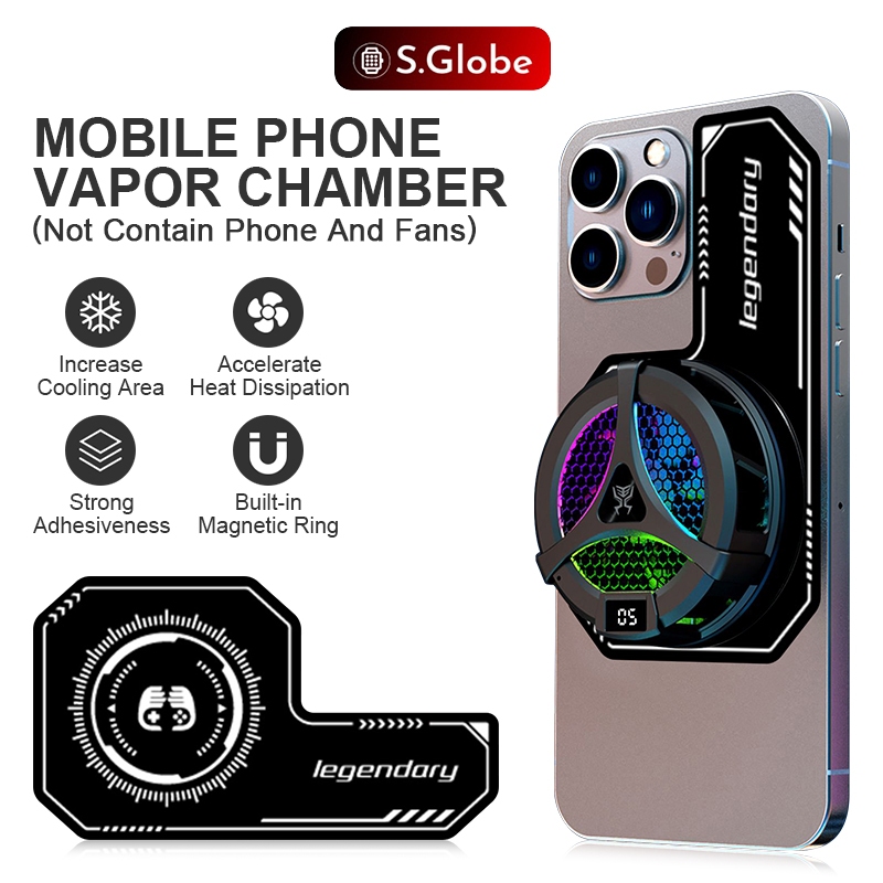 Aluminum Heatsink HP Cooling Pad Cooling Soaking Mobile Phone Cooler ...